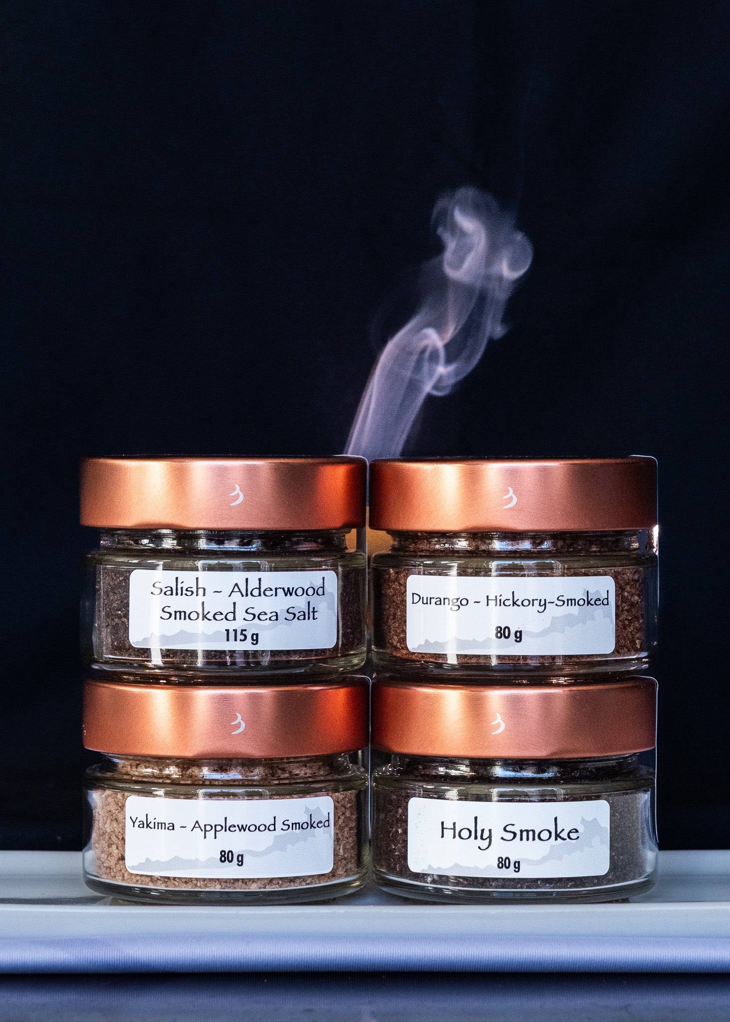 Smoked Sea Salts – The Salt Cellar